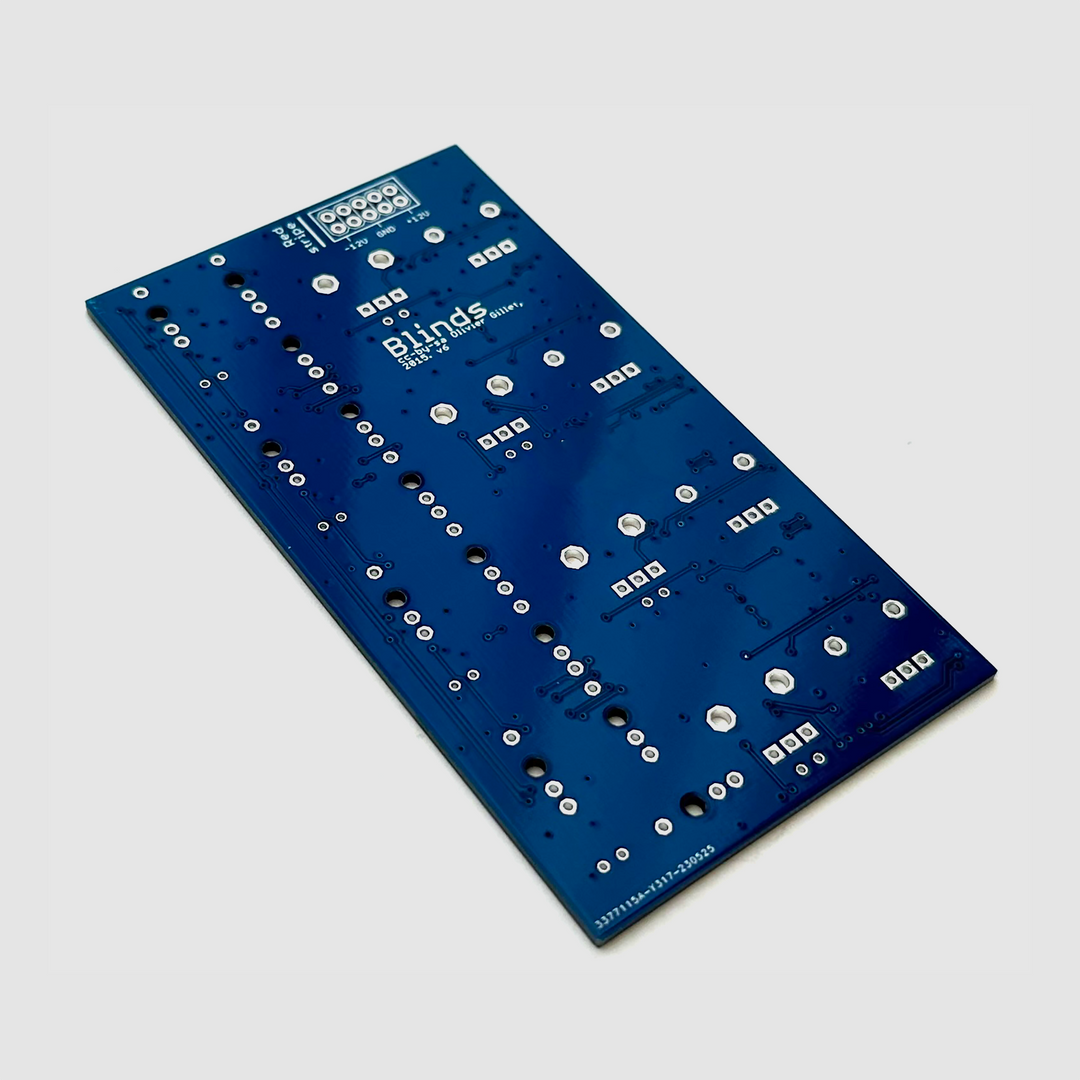 Mutable Instruments Blinds PCB – Oddvolt - Eurorack Panels, PCBs and ...