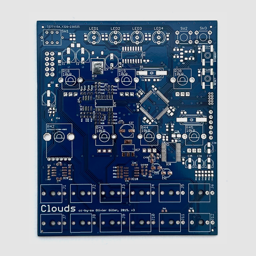 Mutable Instruments Clouds PCB – Oddvolt - Eurorack Panels, PCBs and ...