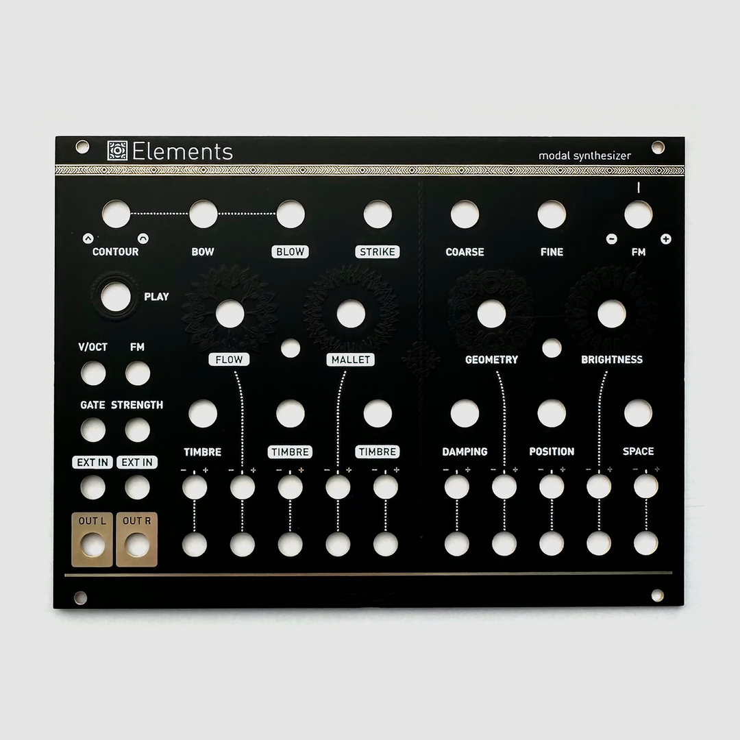 Black panel for Mutable Instruments Elements – Oddvolt - Eurorack ...