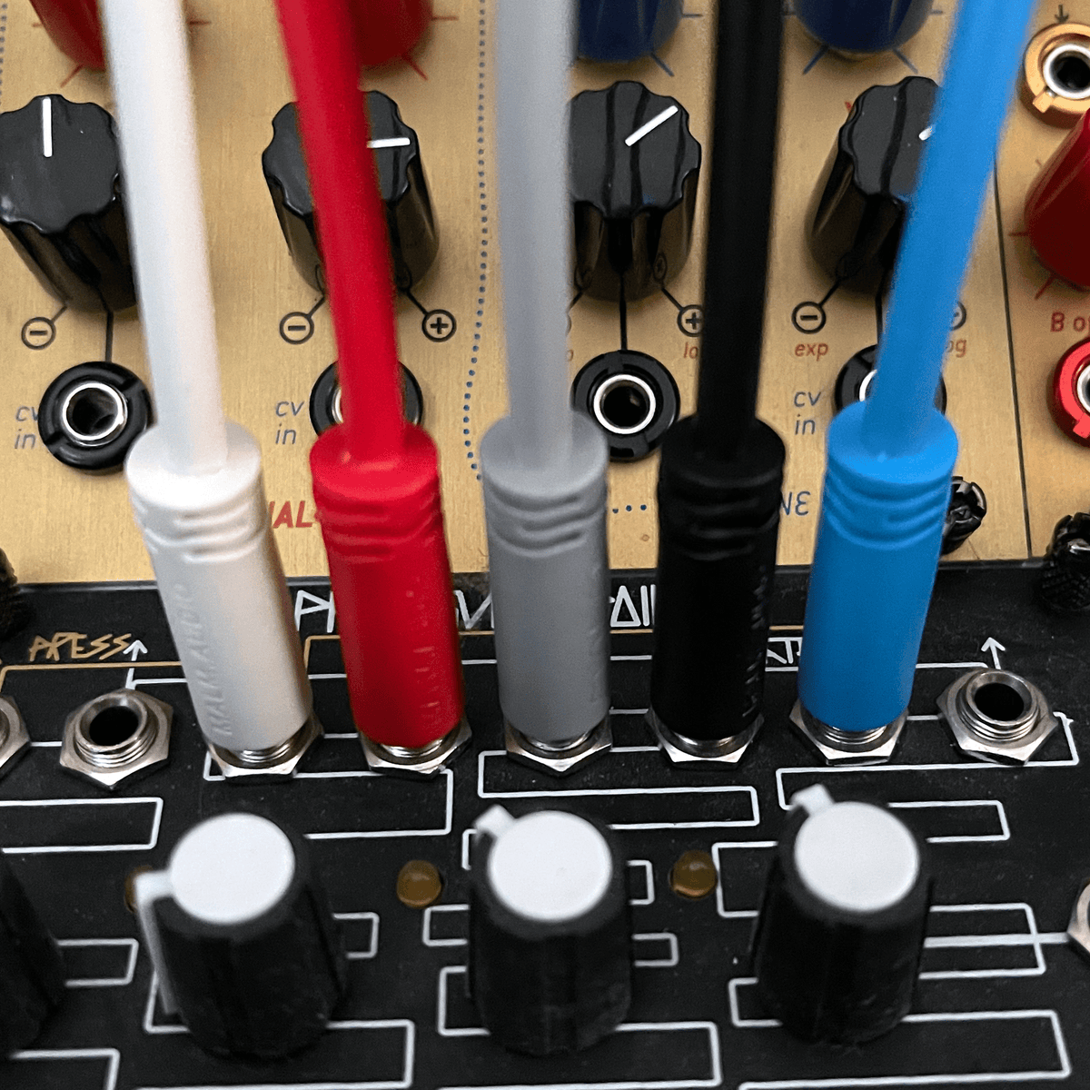 Black Eurorack Patch Cable – Oddvolt - Eurorack Panels, PCBs and Parts ...