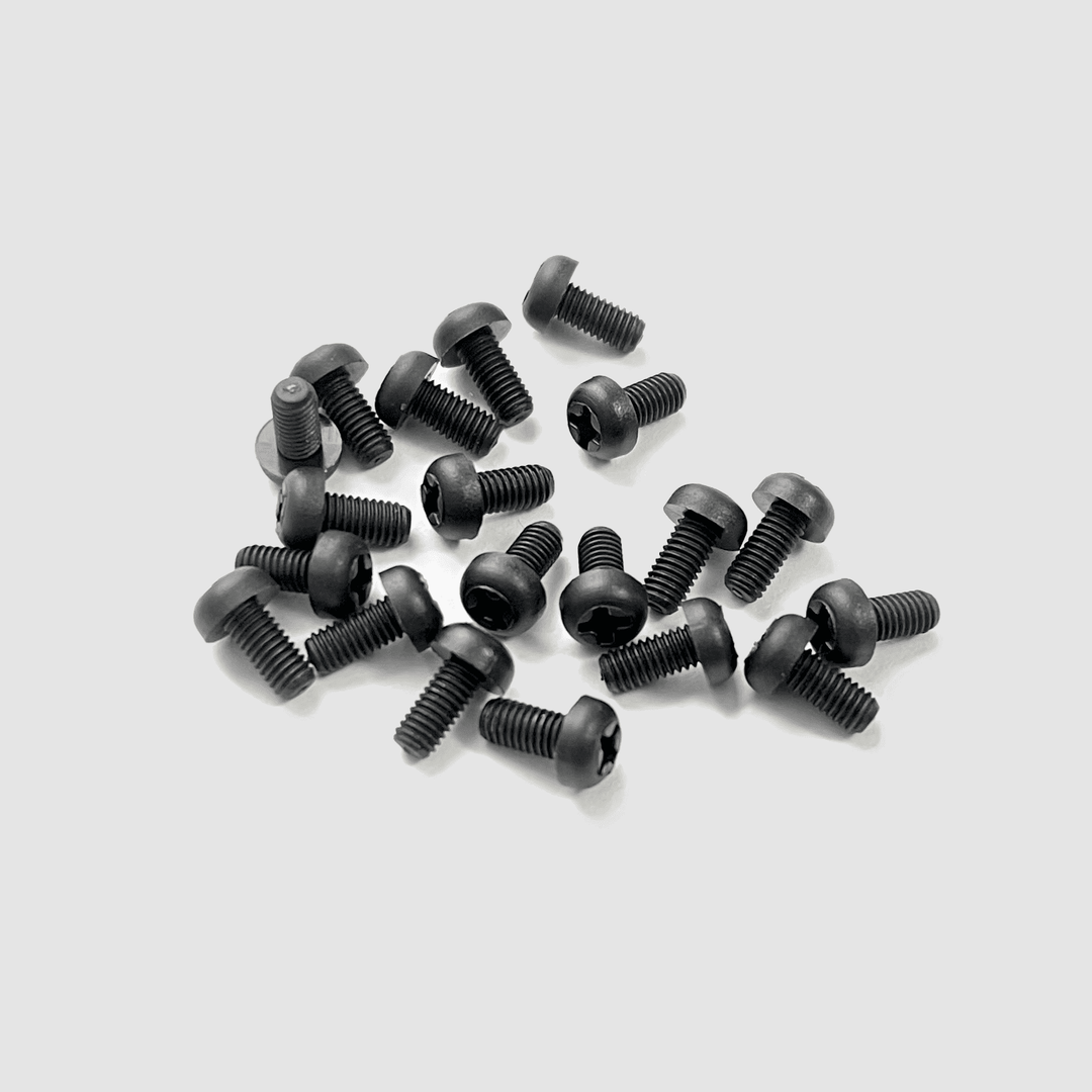 Vinyl M3 screws 20pcs – Oddvolt - Eurorack Panels, PCBs and Parts for DIY