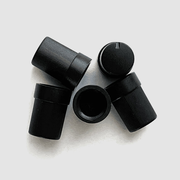 Small Black Plastic Knob – Oddvolt - Eurorack Panels, PCBs and Parts ...